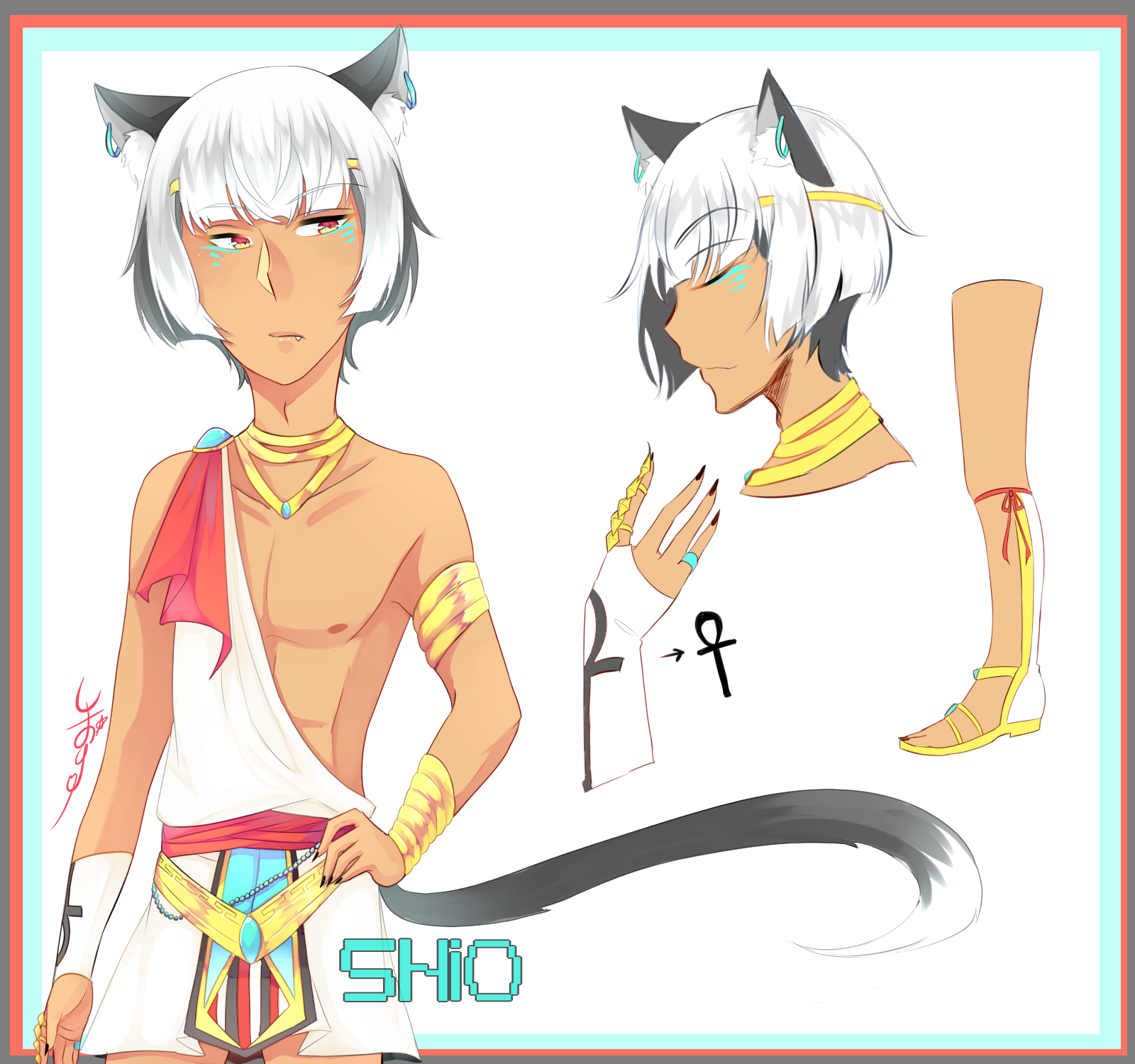 Amasis on Toyhouse
