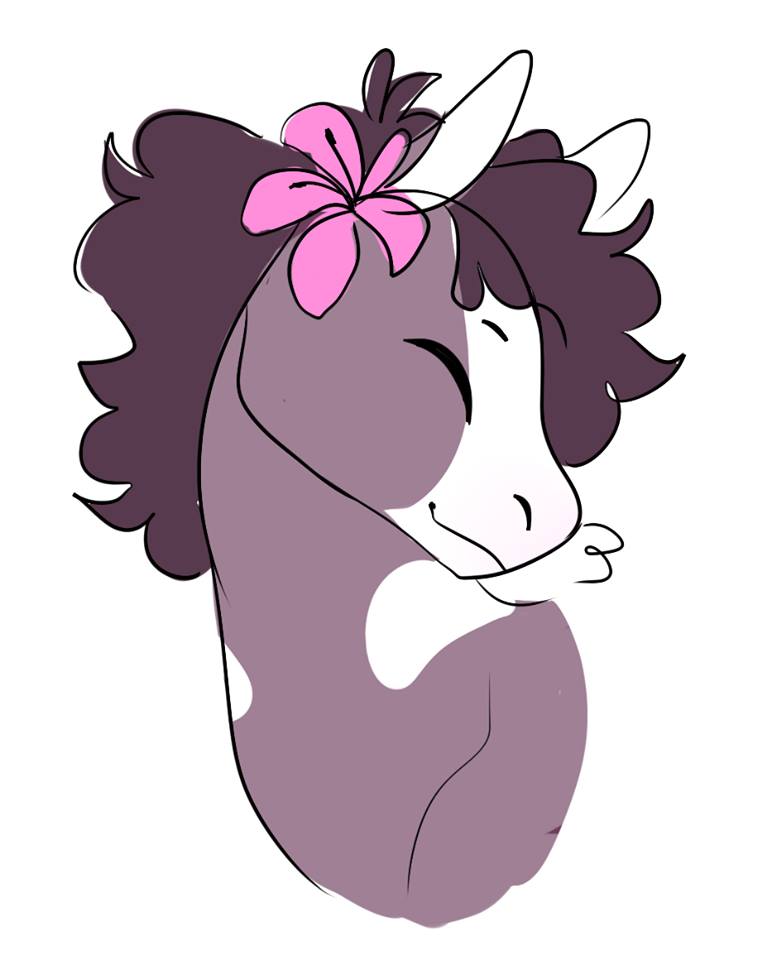 vanner horse fursona on Toyhouse