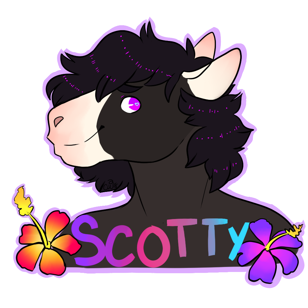 vanner horse fursona on Toyhouse
