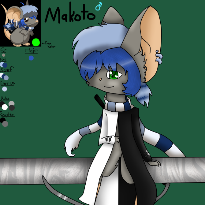 Makoto on Toyhouse