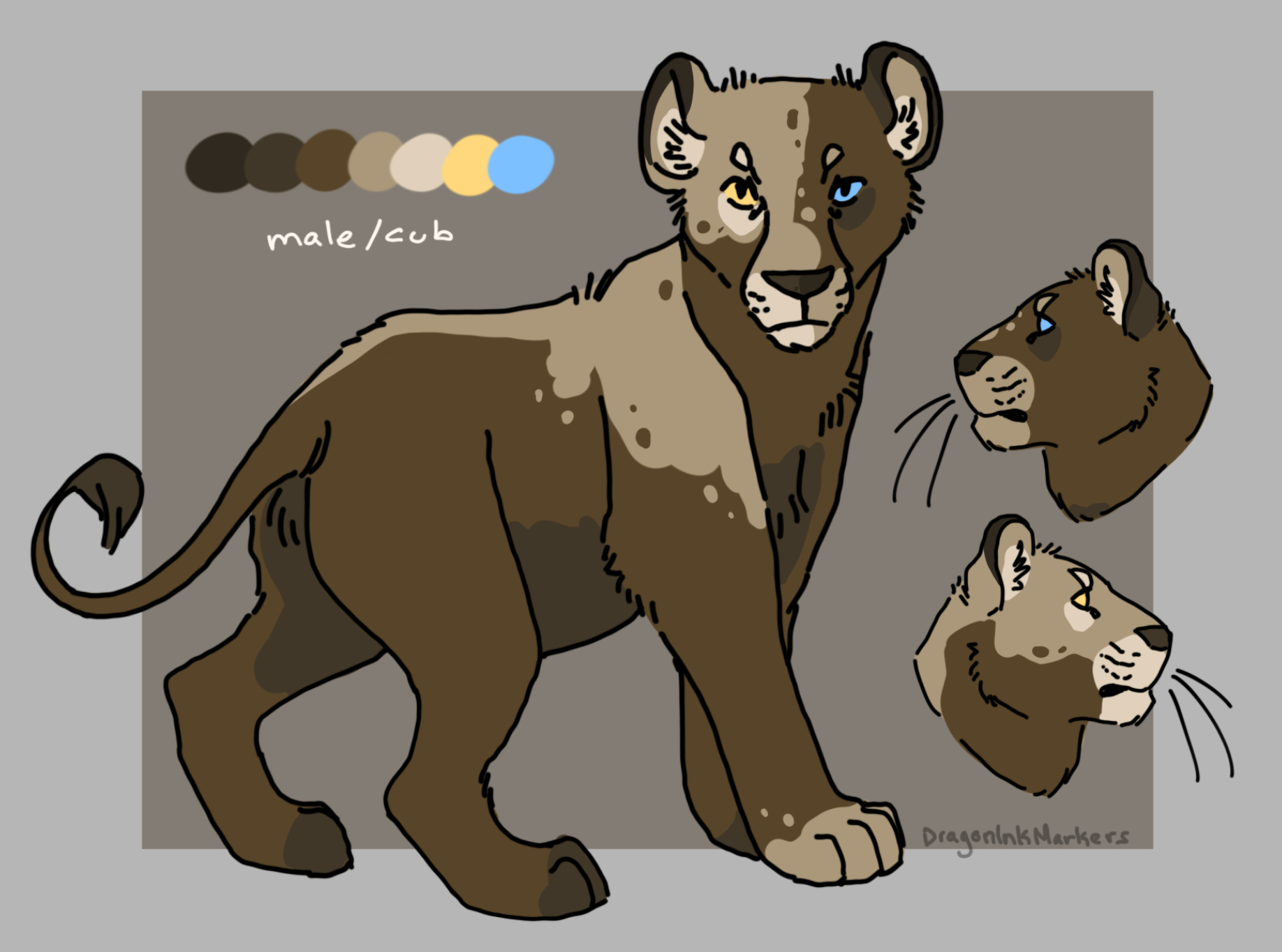 Lion ($20) on Toyhouse